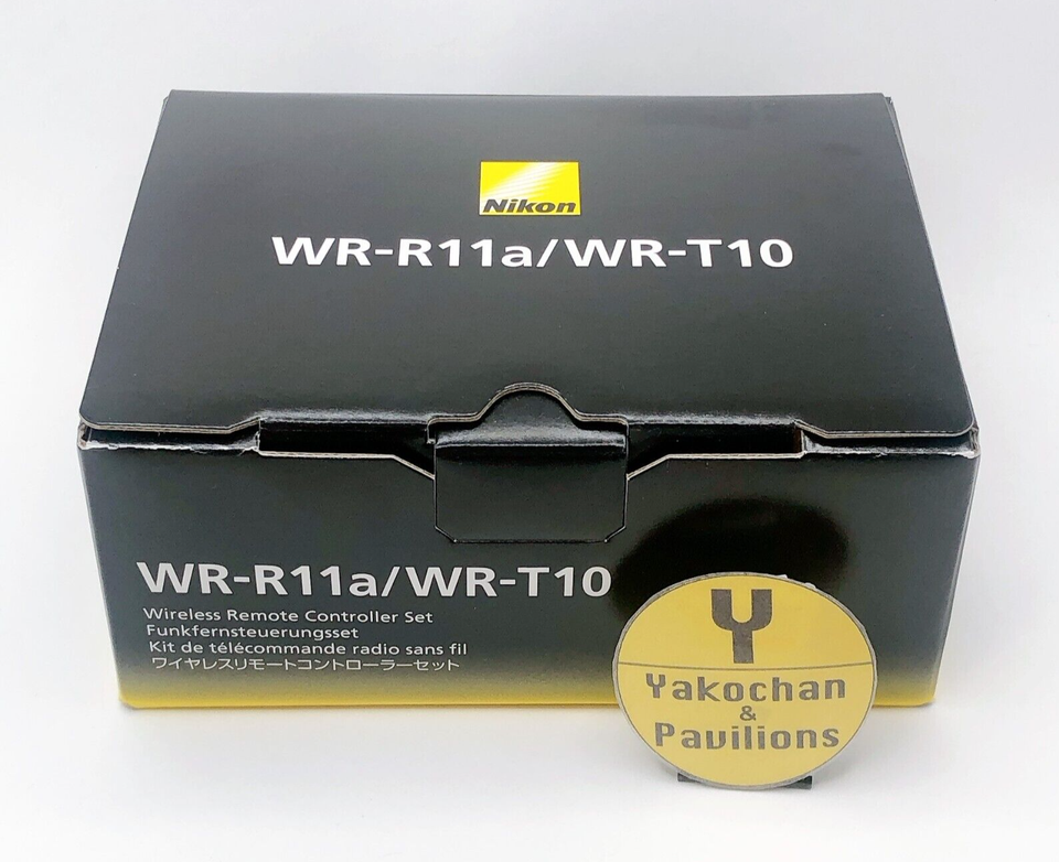 Nikon WR-R11a & WR-T10 Wireless Remote Controller Set | For 10-pin ...