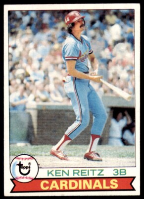 1979 Topps Baseball Card Ken Reitz C St. Louis Cardinals #587 | eBay