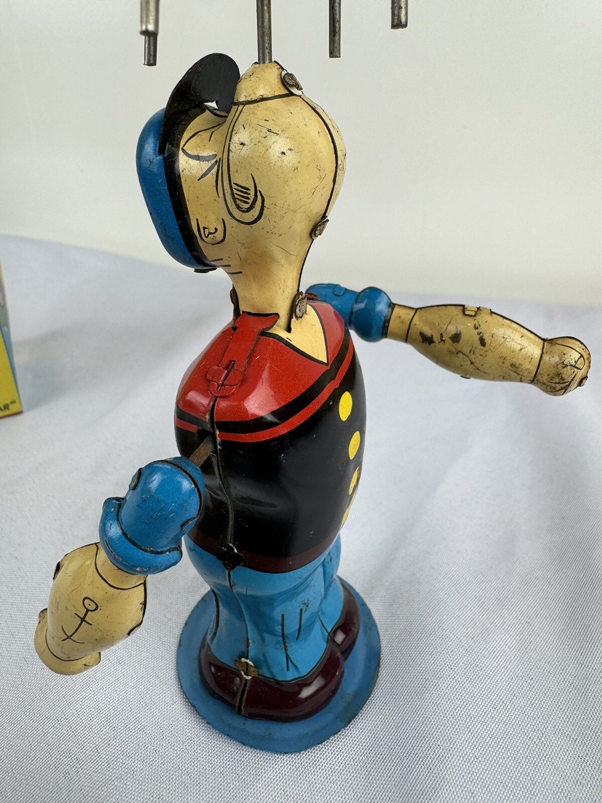 Linemar Marx Juggling Popeye And Olive Oyl Tin Wind Up | eBay