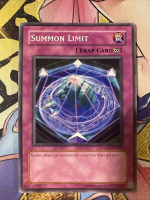 (AA) Yugioh! Summon Limit - LODT-EN079 - Common - Unlimited Edition VLP ...