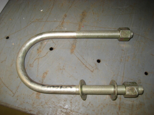 LEAF SPRING U BOLT BDS 040012 UBT4012 1/2" X 3 " WIDE X 6 1/2" LONG W ...