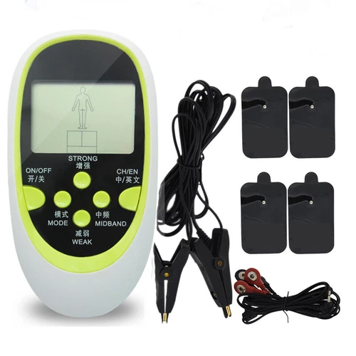 Shock Control E Stim Pulse Machine Torpedo Host Nipple Wire Pads Device ...