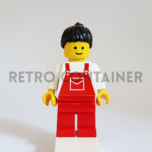 LEGO Minifigures - 1x ovr026 - Girl - Overalls Classic Omino Minifig ...
