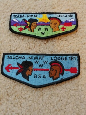 Lodge 181 Nischa-Nimat OA Flap Order of the Arrow Boy Scouts BSA | eBay