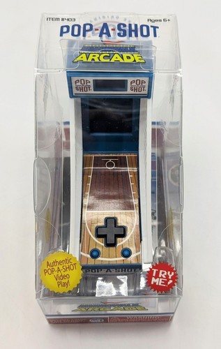 2020 Super Impulse Boardwalk Arcade Pop-A-Shot Mini Handheld Game | eBay