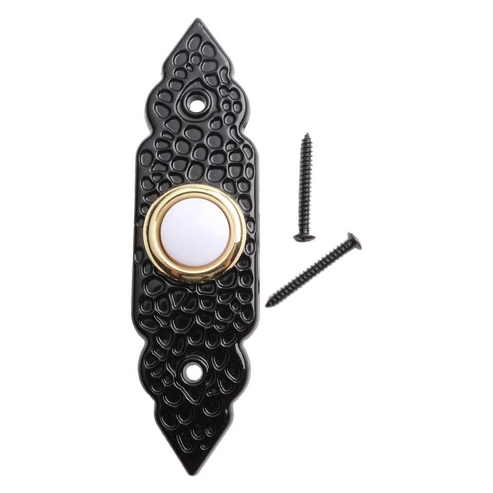 Zinc Alloy Doorbell Push Button Wired LED Light Door Bell Buttons With ...