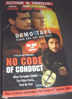 No Code of Conduct (VHS, 2000) SCREENER DEMO TAPE 786936106039| eBay