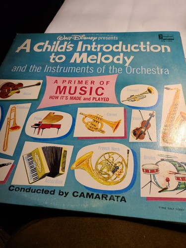 VINYL RECORD DISNEYLAND DISNEY PRESENTS A CHILD'S INTRODUCTION TO ...