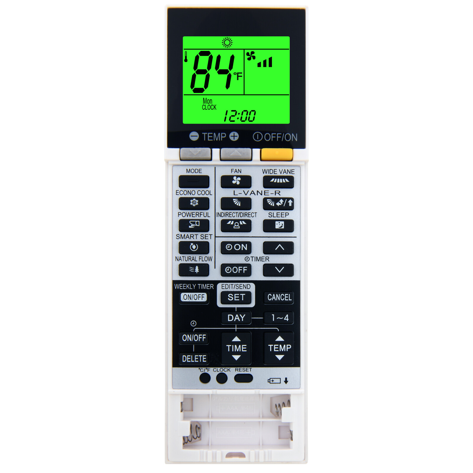 Replacement Mitsubishi Air Conditioner Remote Control SG15F SG15H SG162 ...