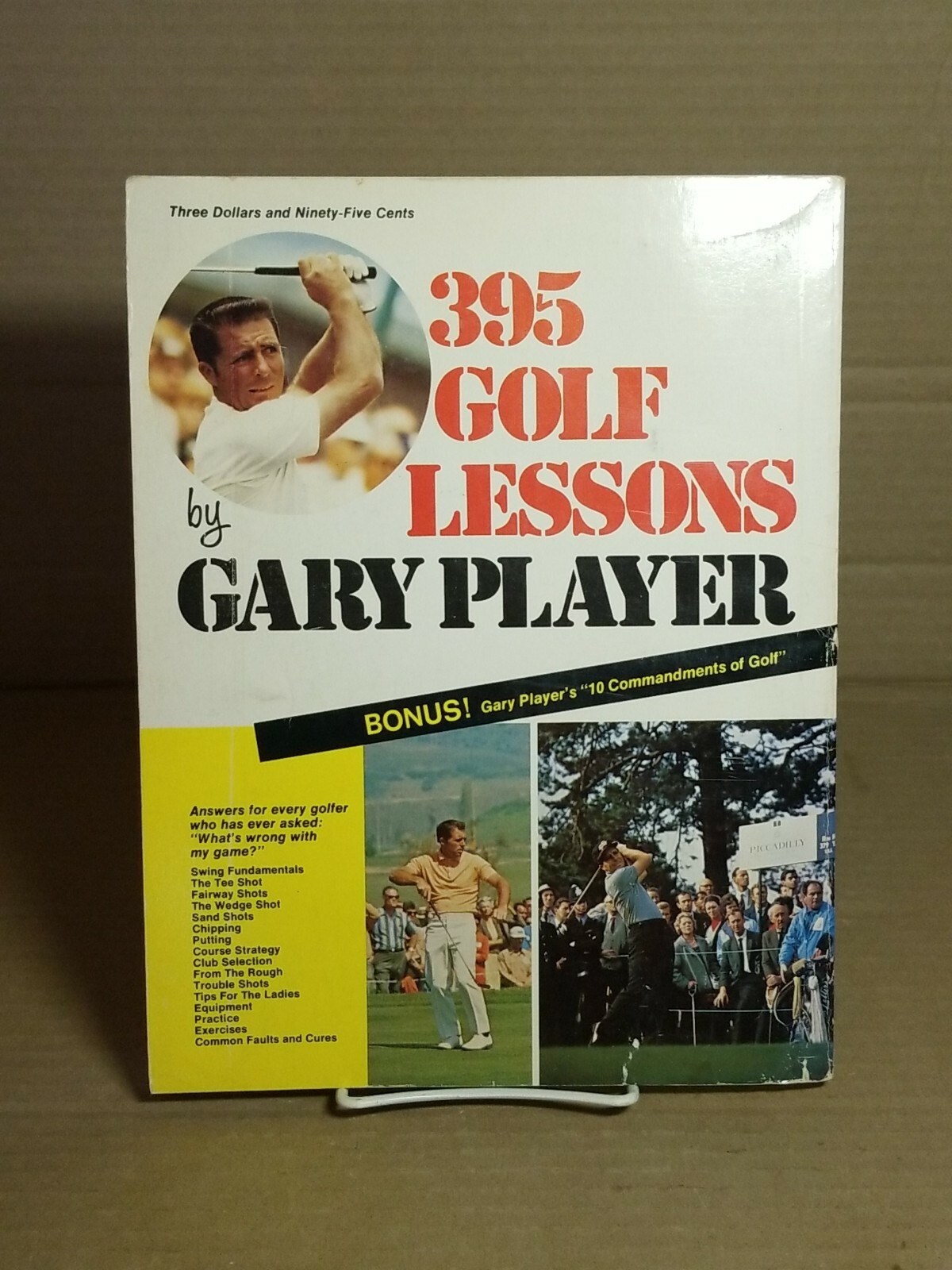 Gary Player 395 Golf Lessons 10 Commandments of Golf 1972 Paperback ...