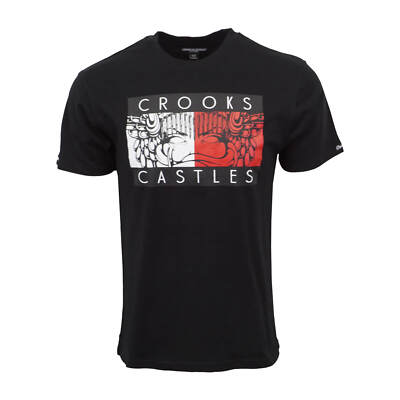 Crooks & Castle Figuh Mens T shirt | eBay
