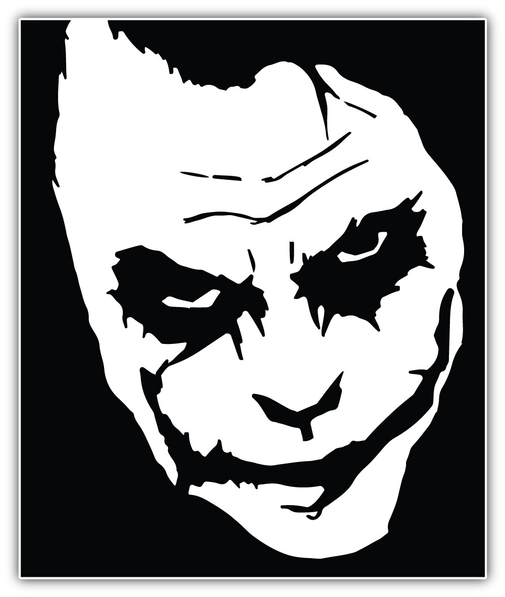 Joker Face Batman Logo Joker In A