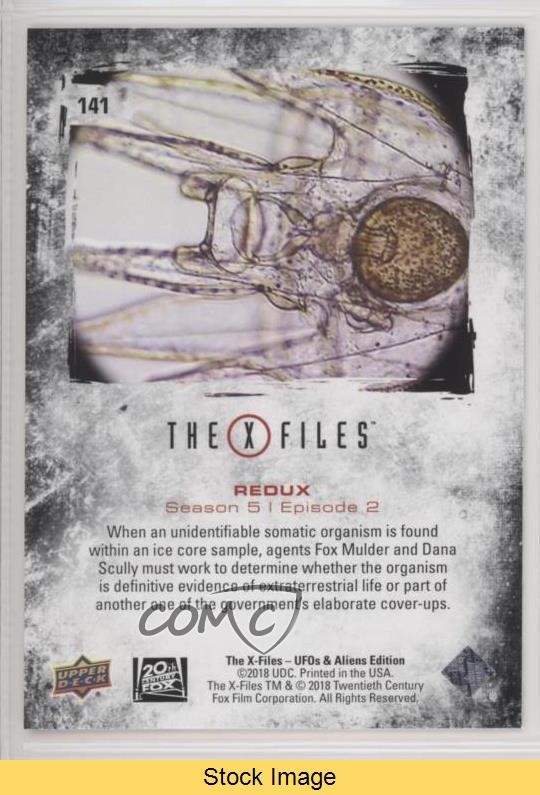 2019 The X-Files: UFOs & Aliens Edition SP Black Redux Somatic Organism ...