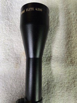 Bushnell Elite 4200 Rifle Scope 3x9x40 Matte Black with Duplex Reticle ...