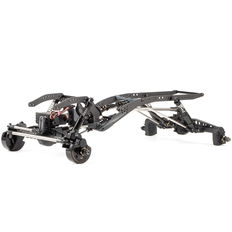 High Clearance V3 Carbon LCG Chassis Kit Fits Custom Build Comp Rigs RC ...