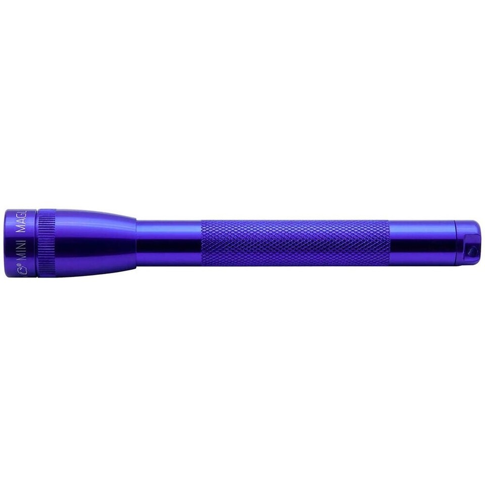 Maglite M3A986 Mini 2-Cell Aaa Incandescent Flashlight Purple Clamshell ...
