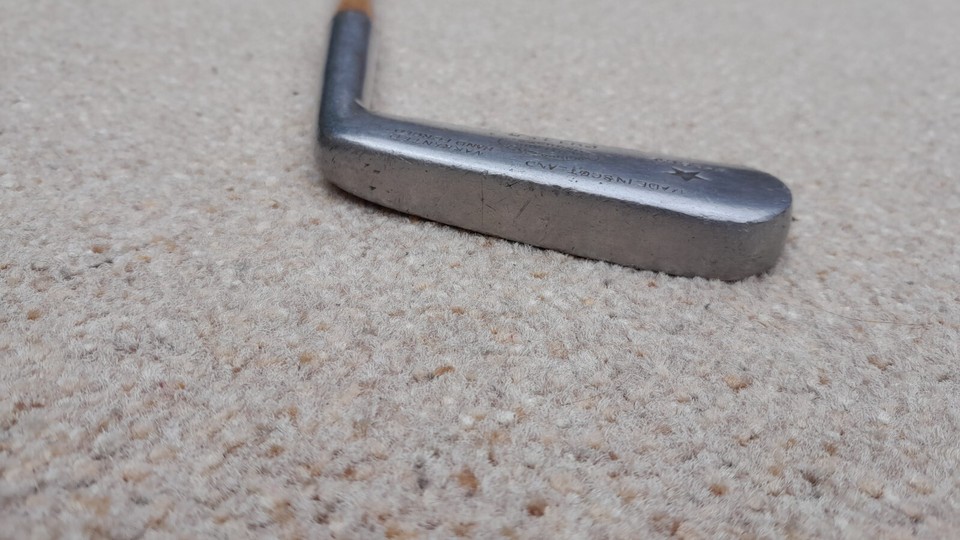 Antique Wm Gibson & Co, Kinghorn Hickory PUTTER GOLF CLUB Scotland Hand ...