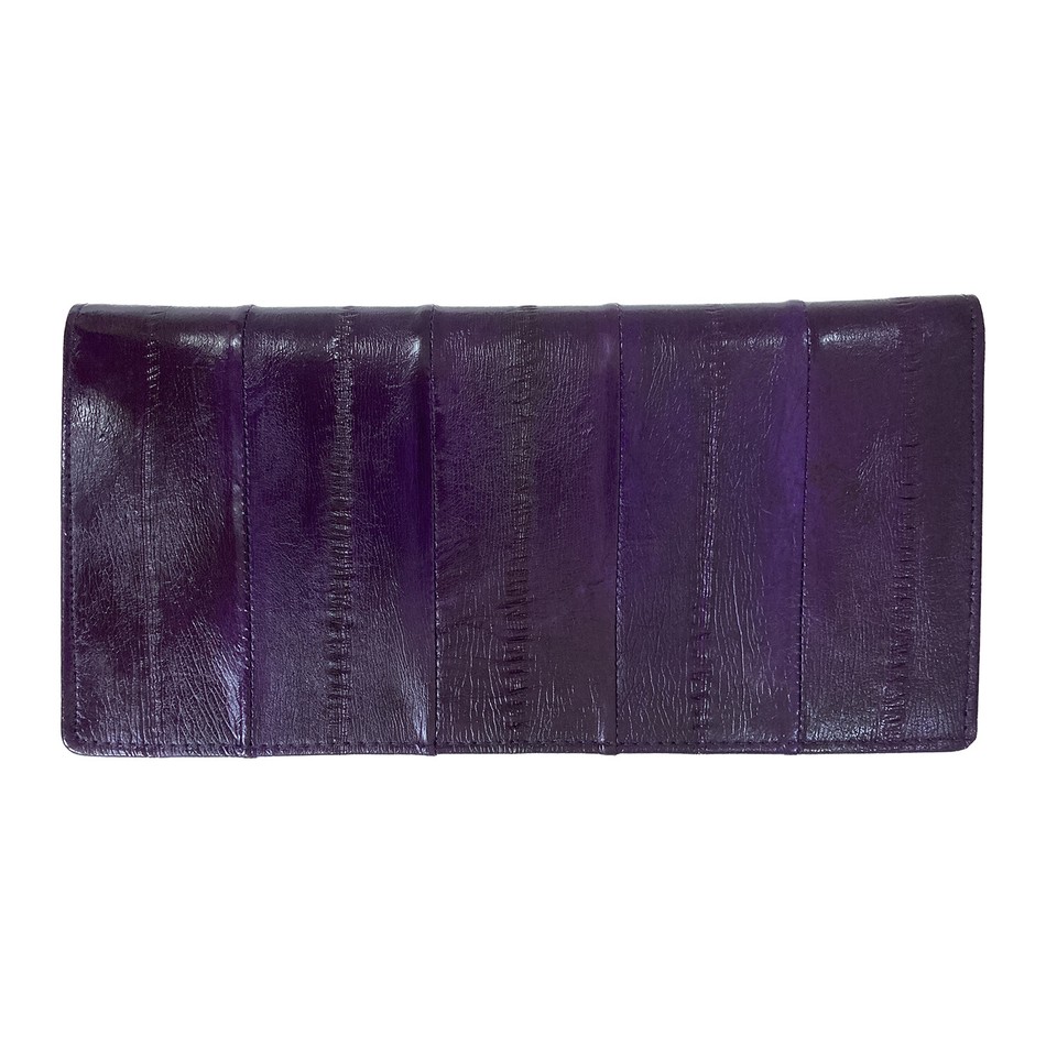 Genuine Eel Skin Wallet Coin Purse Slim Wallet Bifold Wallet | eBay