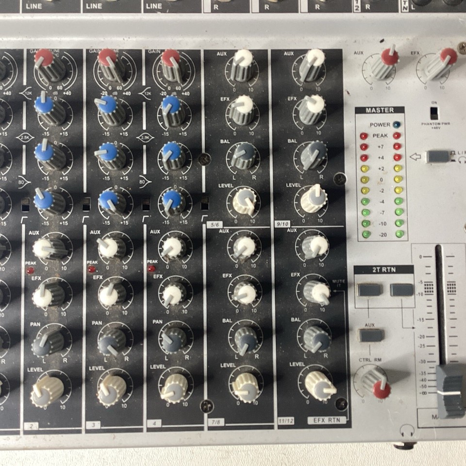 Sound Mixer Phonic MM1202 Analog Mixer | eBay