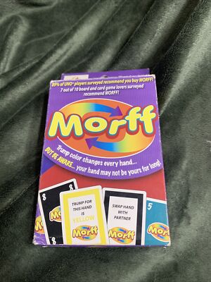 2008 Morff Card Game The Constantly Changing Card Game Habro 100% ...