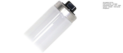 SYLVANIA 25150 - F48T12/D/HO - 60 Watt Fluorescent Tube - T12 - High ...
