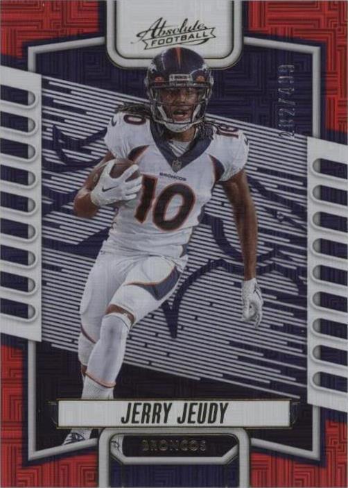 2023 Panini Absolute - Jerry Jeudy #78 Red Squares /499 for sale online | eBay
