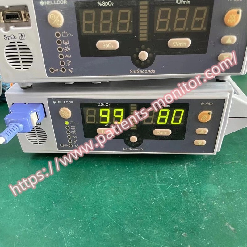 COVIDIEN Nellcorr OxiMax N560 N-560 Pulse Oximeter Hospital Medical ...