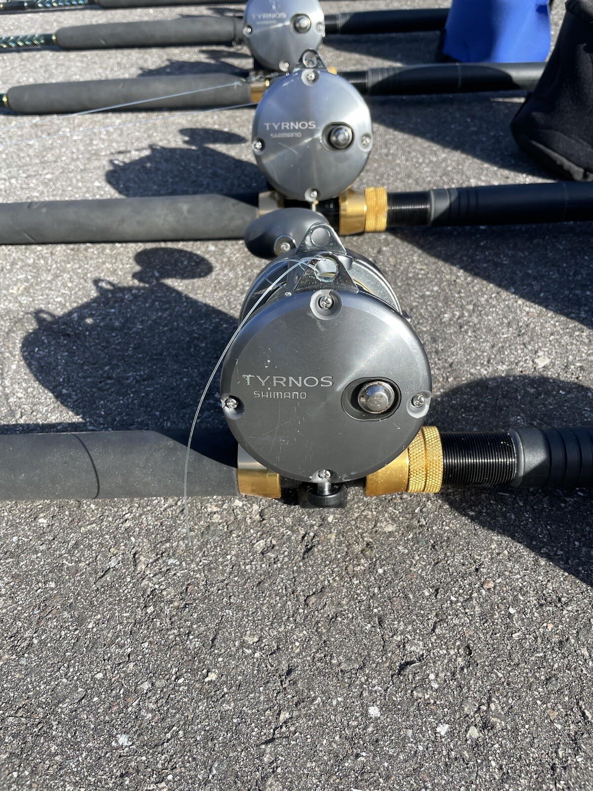 Big Game Fishing Rod and Reel Package - used saltwater fishing rods and ...