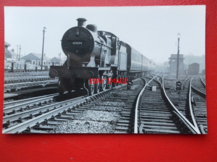 PHOTO LMS FOWLER CLASS 2P 4-4-0 LOCO 40694 | eBay UK