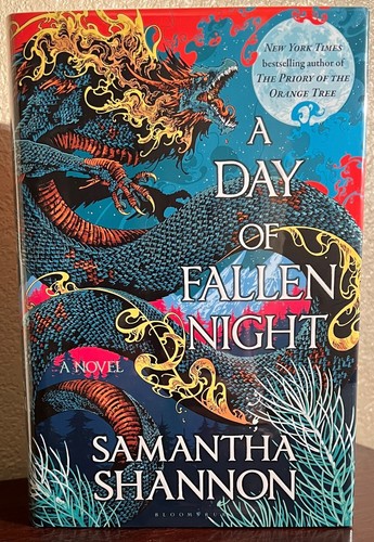 SIGNED ~ A DAY OF FALLEN NIGHT by Samantha Shannon (2023, Hardcover ...