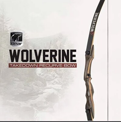 NEW Bear Archery Wolverine Recurve Bow Takedown 62" 29 LBS RH GREAT ...