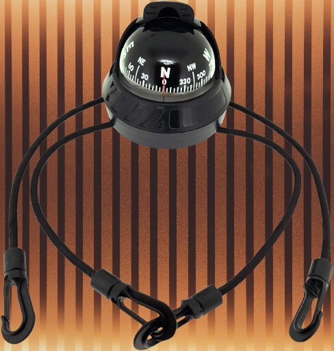 SeaTurtl Kayak Compass - Full-Size Mountable Marine Compass with ...