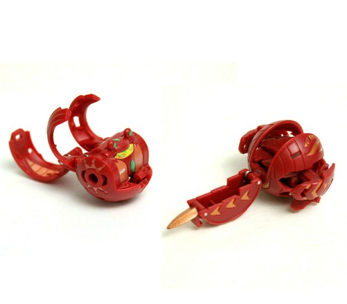 Bakugan Battle Brawlers Red Pyrus Limulus 510g Elfin 640g Action Figure ...