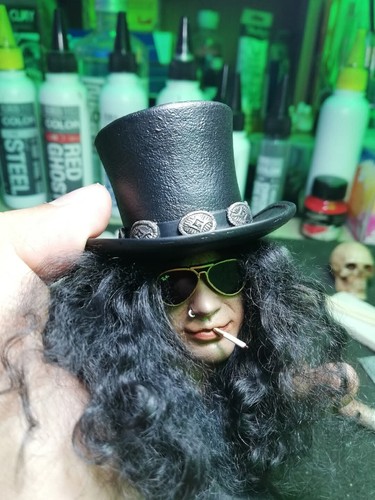 1/6 Custom Slash Head Sculpt Only | eBay