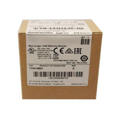 New Factory Sealed AB 1766-MM1 SER A MicroLogix 1400 Memory Module ...