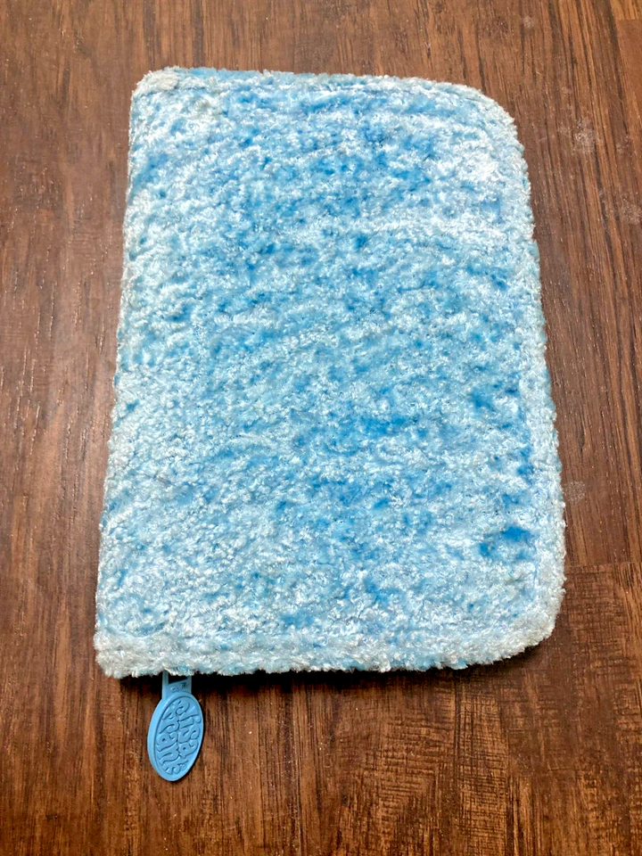 Lisa Frank Fashion 6 Ring Zip Up Planner Mini Binder Fuzzy Blue | eBay