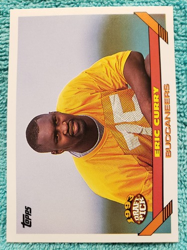 1993 TOPPS ERIC CURRY ROOKIE DRAFT PICK #324 TAMPA BAY BUCCANEERS RC | eBay