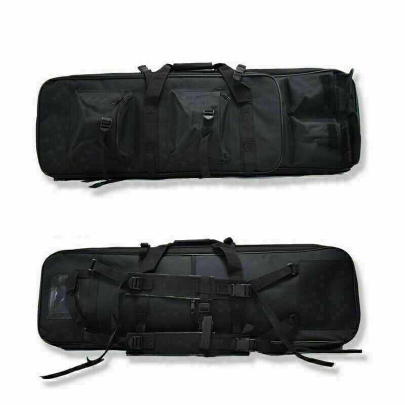 Mens Tactical Hunting Shooting Padded Carry Case Air Rifle Gun Slip Bag ...