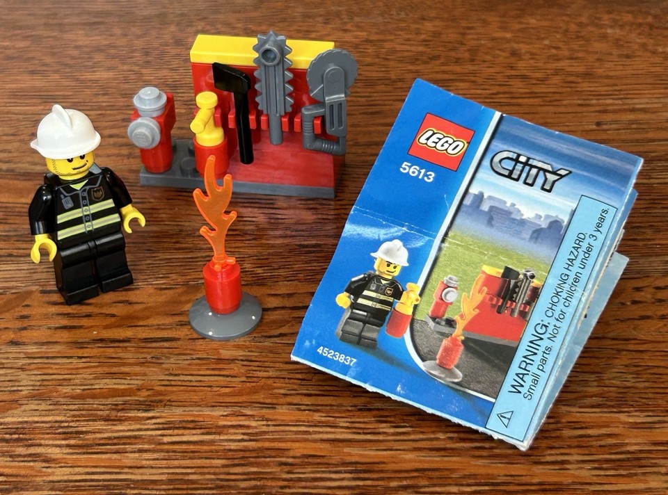 LEGO City Fireman Set #5613 - Complete, No Box | eBay