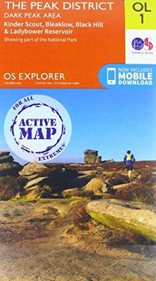 The Peak District: Dark Peak Area | Weat... by Ordnance Survey Sheet ...