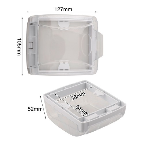 Sleek Transparent Design Wireless Doorbell Cover for Maximum Protection ...