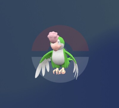 Squawkabilly shiny 6iv color + objet au choix Pokémon Écarlate et ...