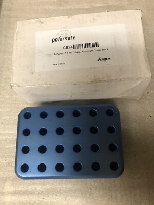 Argos Cooling Blocks Aluminum 0.5 ML Tubes 24 Well CB24 SHIPS FREE" | eBay