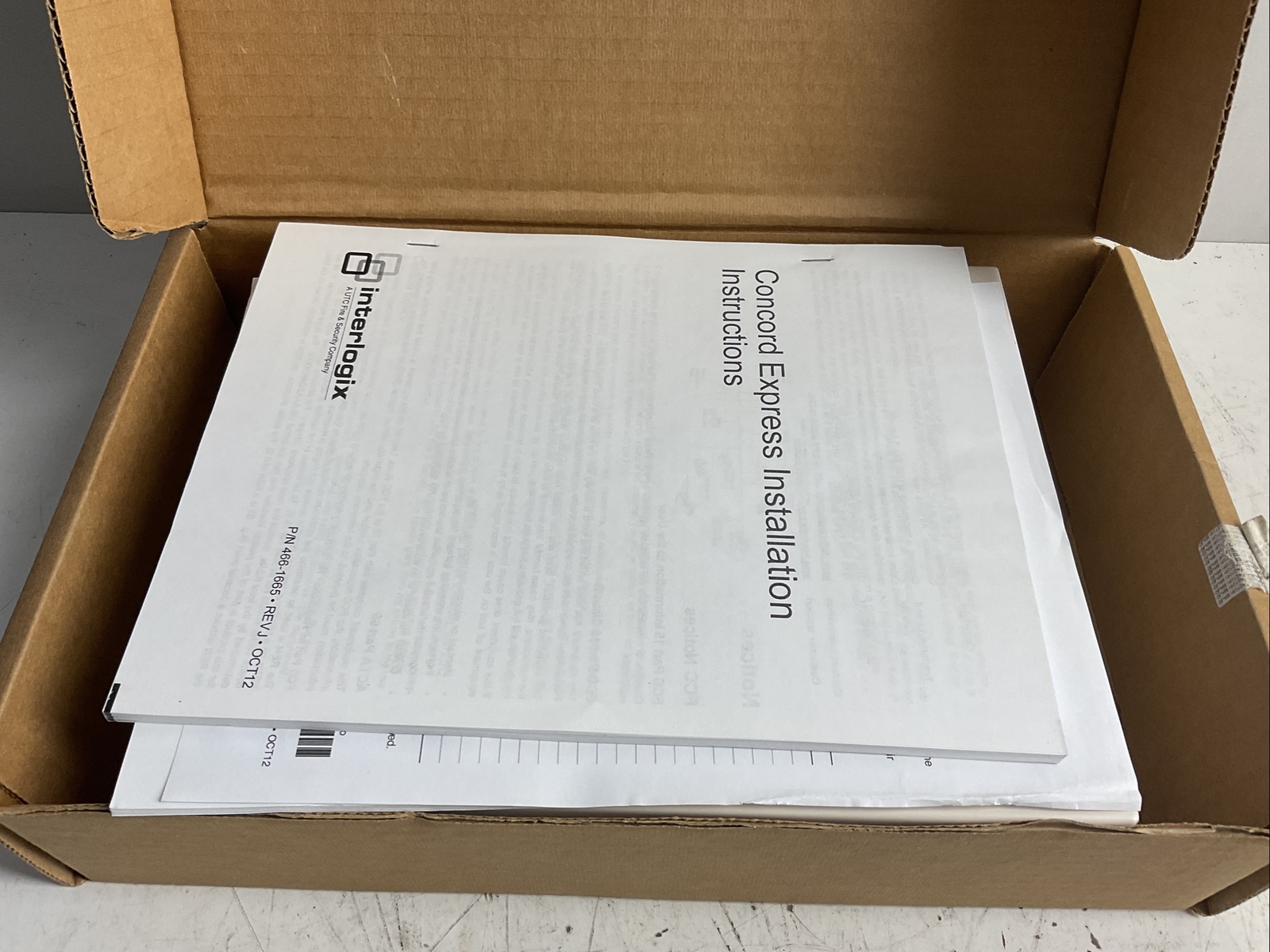 Interlogix Concord Express Control Panel. 011-43 for sale online | eBay