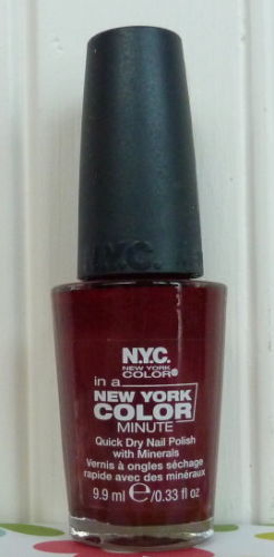 ONE NEW N.Y.C. NAIL POLISH - YOU PICK! - HARD TO FIND SHADES! NEW YORK ...