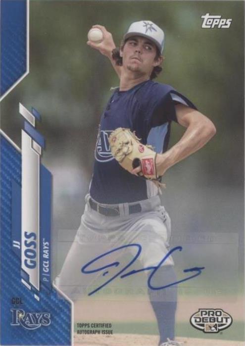2020 Topps Pro Debut - JJ Goss #PD-126 Blue Autographs /150 (AU, RC ...