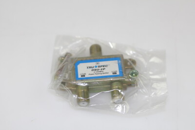 Lot of 10 Tru-Spec 4-Way Power-Passing Splitter 5-1000MHz DSU-2P -3.5db ...