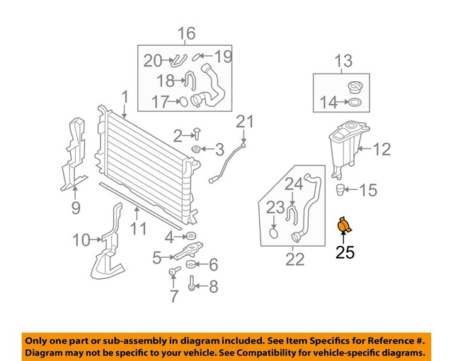 Audi OEM 08-12 R8 4.2l-v8 Radiator-upper Hose Clamp N90687201 for sale ...