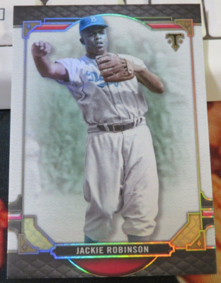#6930 2021 TOPPS TRIPLE THREADS JACKIE ROBINSON #56 | eBay