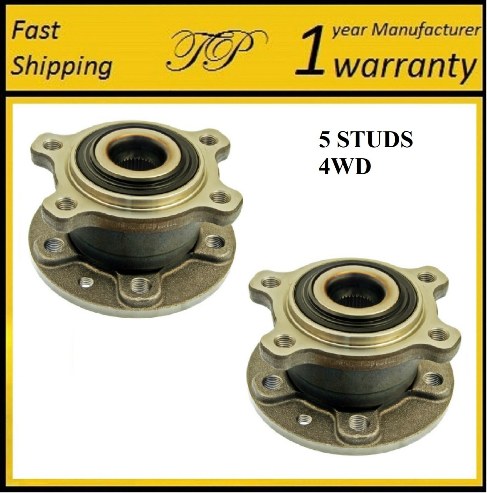 REAR Wheel Hub Bearing Assembly For VOLVO S60/S80/V60/XC70 2011-2018 ...